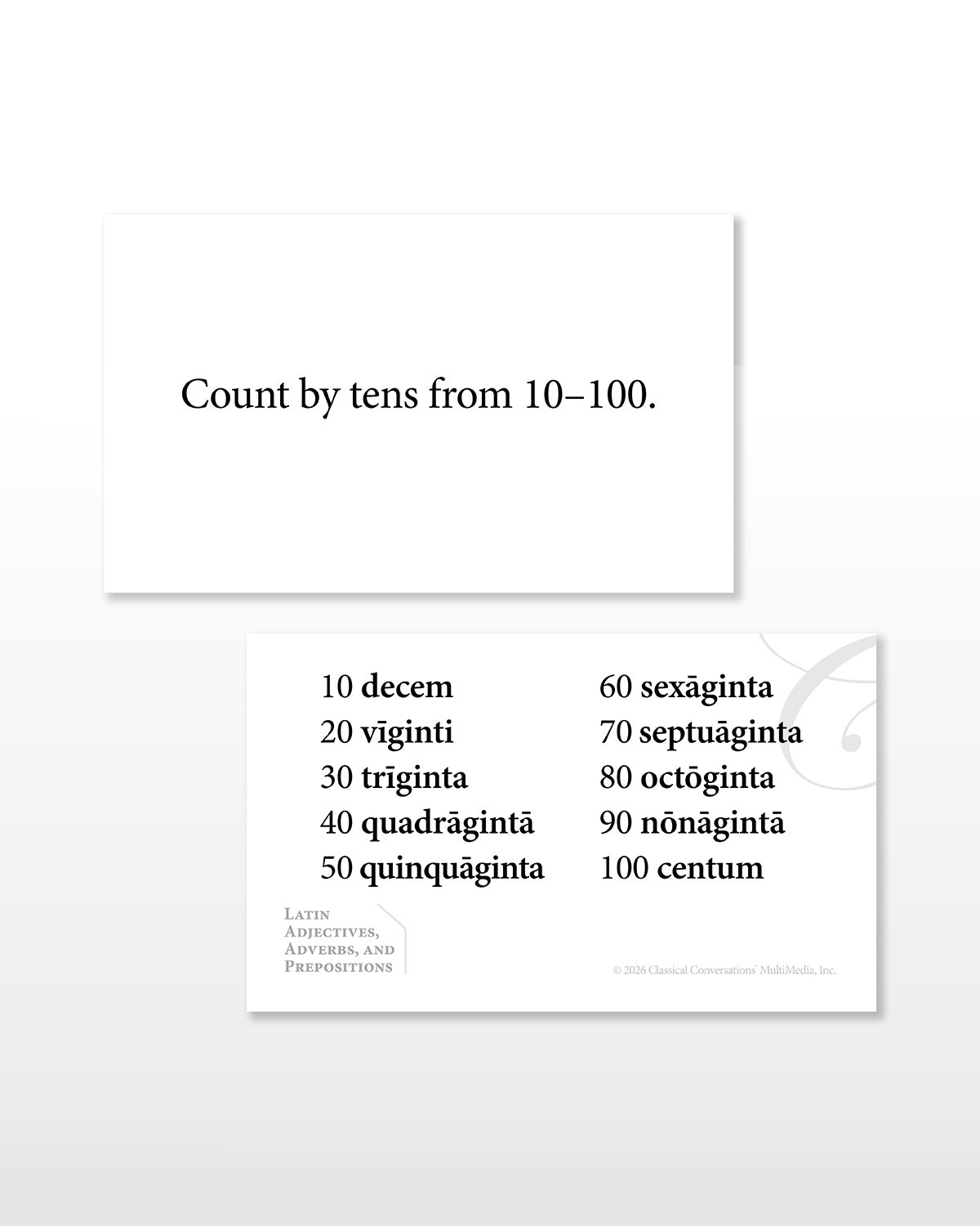 Latin Adjectives, Adverbs, and Prepositions Flashcards
