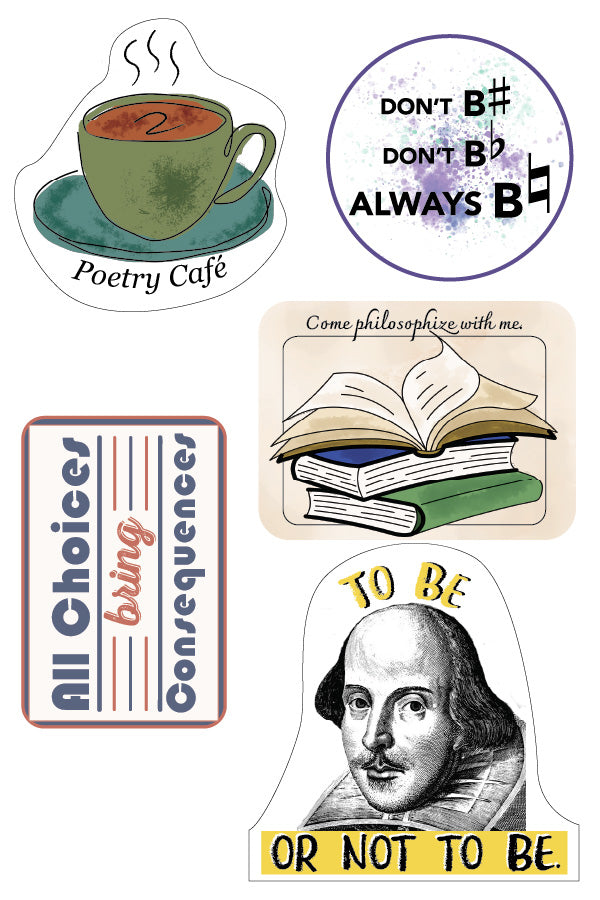 CC Fun Vinyl Stickers